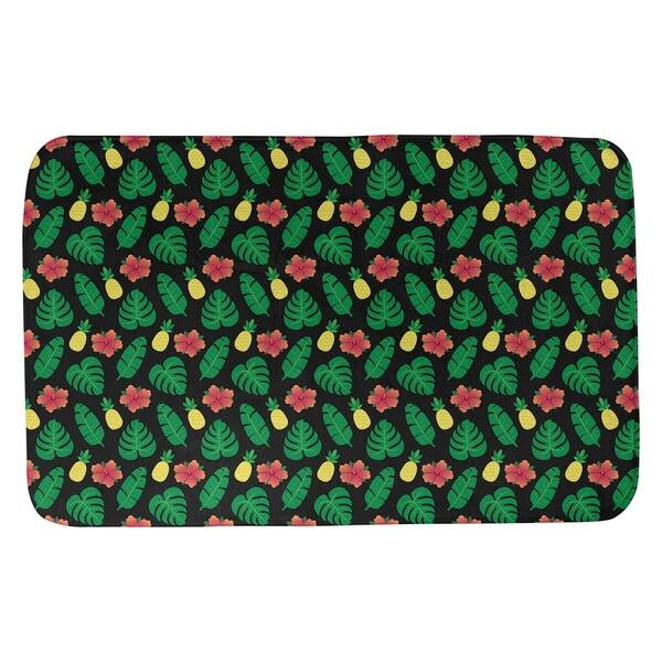 Tropical Pattern Bath Mat - Bed Bath & Beyond - 28425215