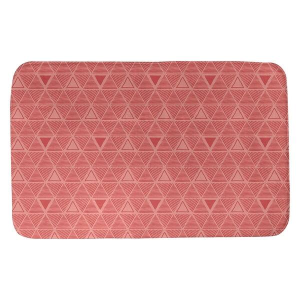 Pastel Monochrome Hand Drawn Triangles Bath Mat - Bed Bath & Beyond ...