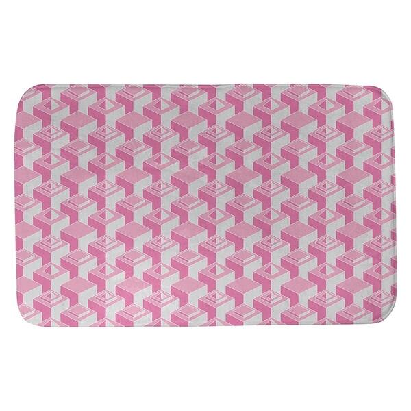 Monochrome Skyscrapers Pattern Bath Mat - Bed Bath & Beyond - 28425263