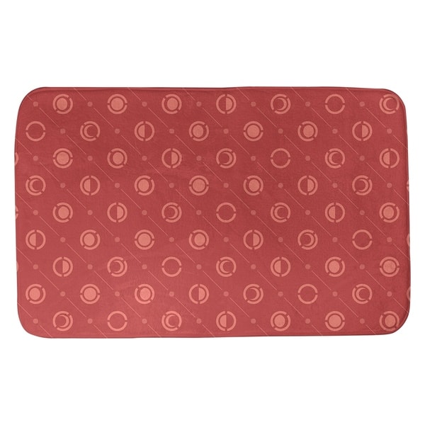 Monochrome Moon Phases Pattern Bath Mat - Bed Bath & Beyond - 28425266