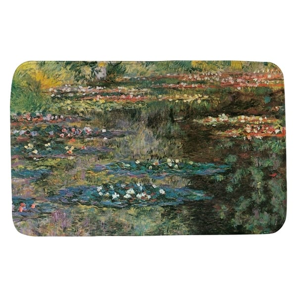 Monet Water Lily Pond at Giverny Bath Mat - Bed Bath & Beyond - 28426028