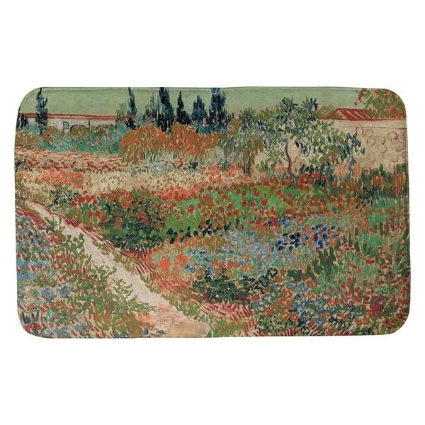 Van Gogh Bluhender Garten mit Pfad Bath Mat - Bed Bath & Beyond - 28426038
