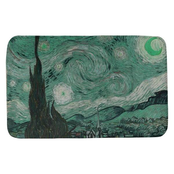 Van Gogh Starry Night Bath Mat - Bed Bath & Beyond - 28426162
