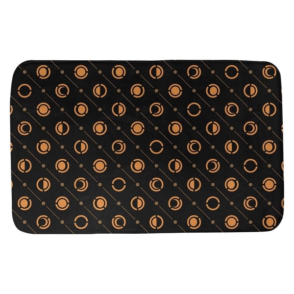 black moon phase mat