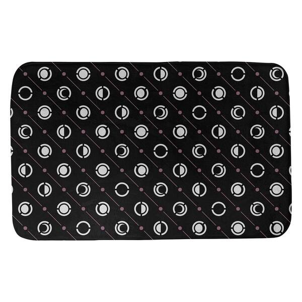 black moon phase mat