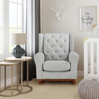Avenue Greene Addie Tufted Wingback Rocker - Bed Bath & Beyond - 28436695