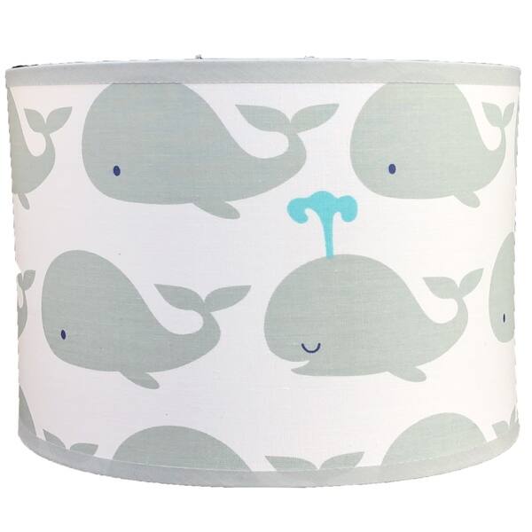 Nautical Whale Lamp Shade - Bed Bath & Beyond - 28438028