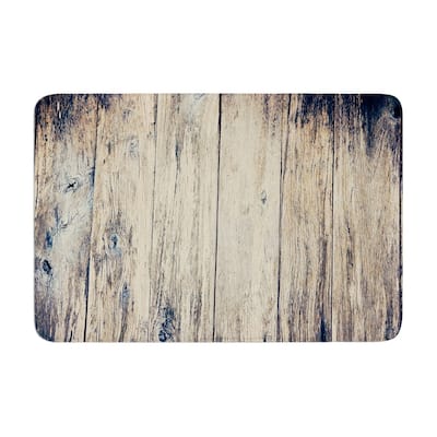 Beth Engel "Wood Photography II" Memory Foam Bath Mat - Overstock ...