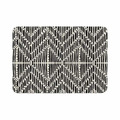 DLKG Design "Tribal Drawings" Memory Foam Bath Mat - Overstock - 28447836
