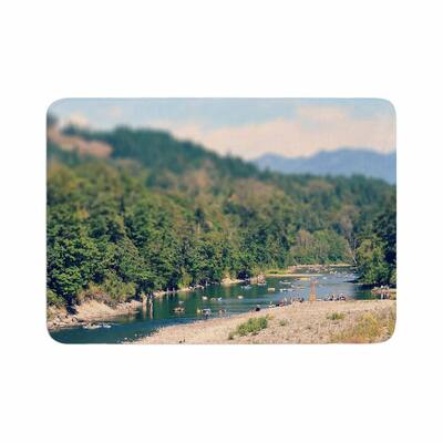 Robin Dickinson "Summertime Float" Memory Foam Bath Mat - Overstock ...