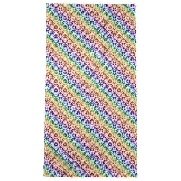 Geometric Ombre Stripe Pattern Bath Towel - 30 x 60 - Bed Bath & Beyond ...