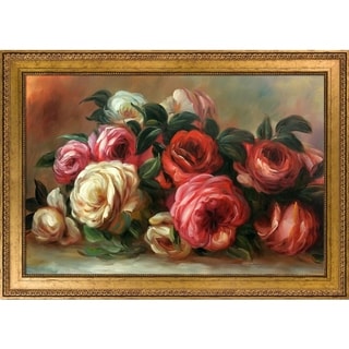 La Pastiche Discarded Roses by Pierre-Auguste Renoir with Gold ...