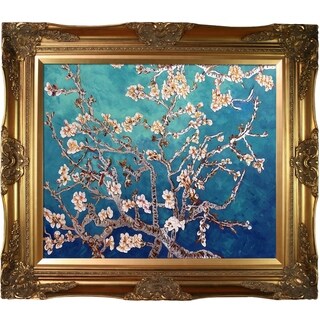La Pastiche Branches of an Almond Tree by Vincent Van Gogh with Gold ...