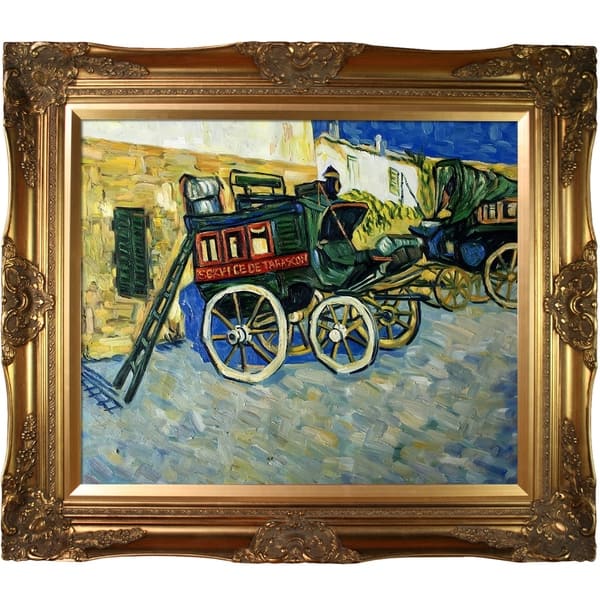 La Pastiche by overstockArt Tarascon Diligence by Vincent Van Gogh with ...
