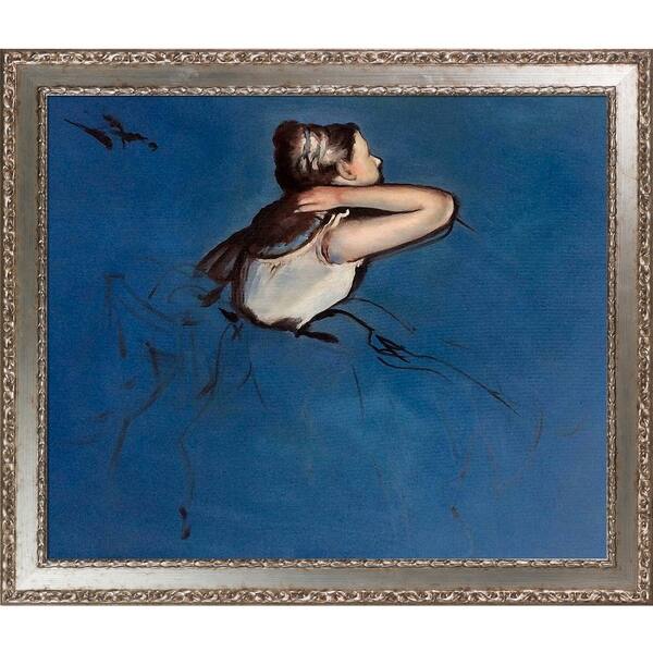 La Pastiche Seated Dancer in Profile by Edgar Degas with Silver ...