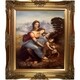 La Pastiche The Virgin and Child by Leonardo Da Vinci with Gold ...