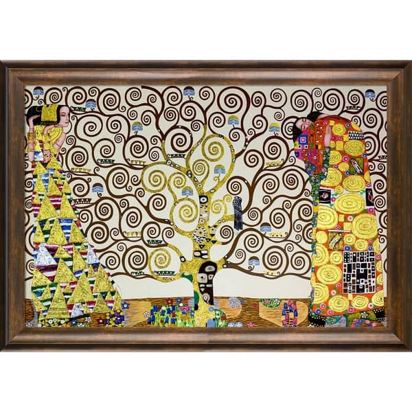 La Pastiche The Tree of Life, Stoclet Frieze, 1909 by Gustav Klimt with ...