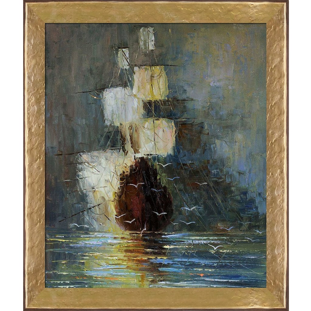 ArtistBe Nostalgy Reproduction by Justyna Kopania with Gold Luna Frame ...