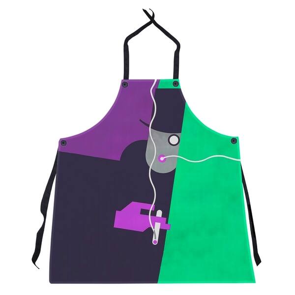 Vintage Smoking Poster Apron - 27 x 30 - Bed Bath & Beyond - 28509095