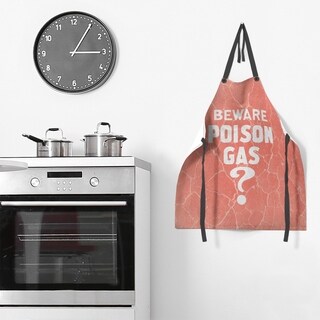 Vintage War Poison Gas Poster Apron - 27 x 30 - Bed Bath & Beyond ...