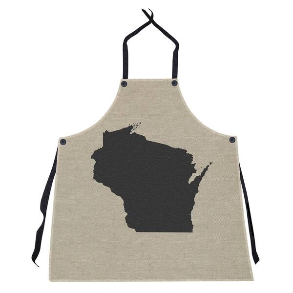 Wisconsin Silhouette Apron - 27 x 30 - Bed Bath & Beyond - 28509363