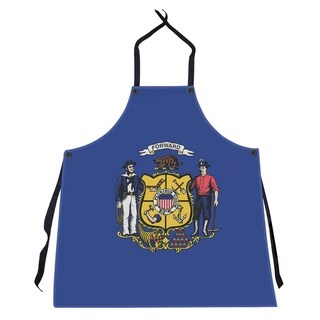 Wisconsin Flag Apron - 27 x 30 - Bed Bath & Beyond - 28509483