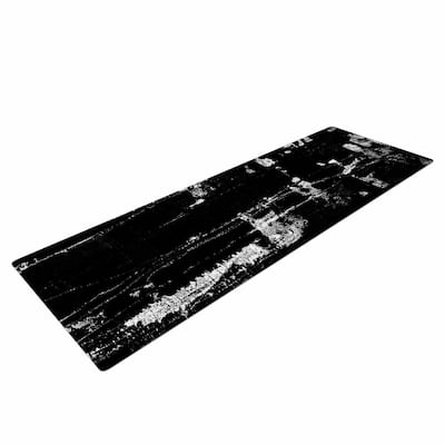 Bruce Stanfield "Distressed Grunge 101" Yoga Mat - Black - Overstock ...