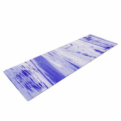 Danii Pollehn "Indigo Stripes" Yoga Mat - Purple - Overstock - 28510758
