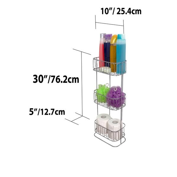 Unity 3 Tier Spa Tower, Silver - Bed Bath & Beyond - 28519015