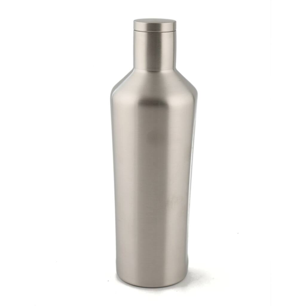 Cambridge Silversmiths Stainless Steel Silver Texas Wine Growler - 25 ...