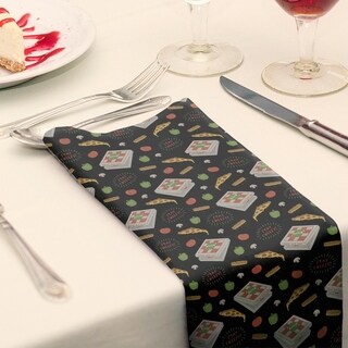 Full Color Pizza Pattern Napkin - Bed Bath & Beyond - 28527854