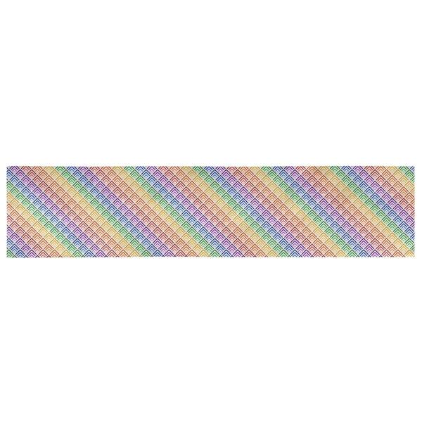 Geometric Ombre Stripe Pattern Table Runner - Bed Bath & Beyond - 28528457