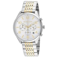 Shop Akribos XXIV Men's Quartz Chronograph Stainless Steel Two-Tone ...