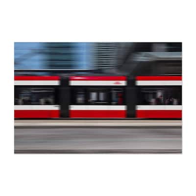 Noir Gallery Toronto Streetcar Tram Abstract Unframed Art Print/Poster ...