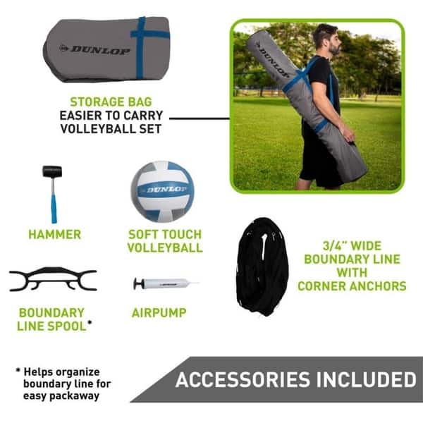 Dunlop Professional Volleyball Set - Bed Bath & Beyond - 28575673