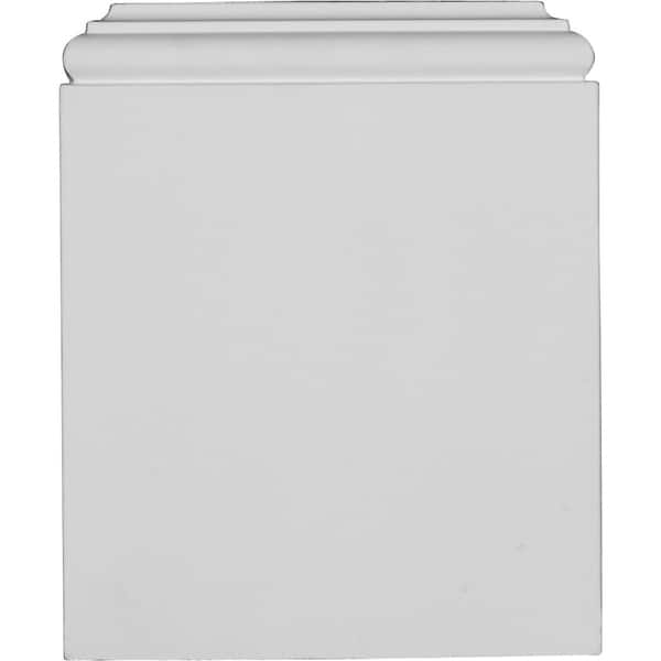 8 3/4"W x 10 1/4"H x 1 7/8"P Traditional Plinth Block - Bed Bath ...