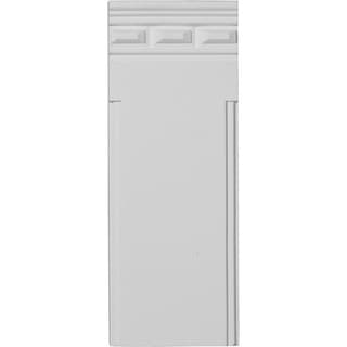 4 1/2"W x 11 3/4"H x 1 1/4"P Devon Traditional Plinth Block - Bed Bath ...