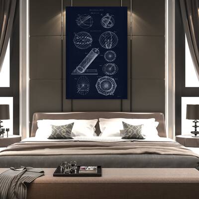 Oliver Gal 'Dialling Astro' Astronomy and Space Wall Art Canvas Print ...