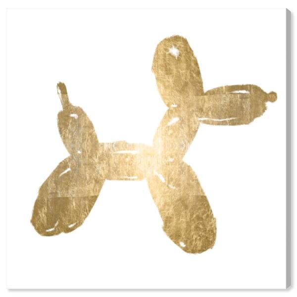 Oliver Gal 'Balloon Dog Photocopy' Fashion and Glam Wall Art Canvas ...