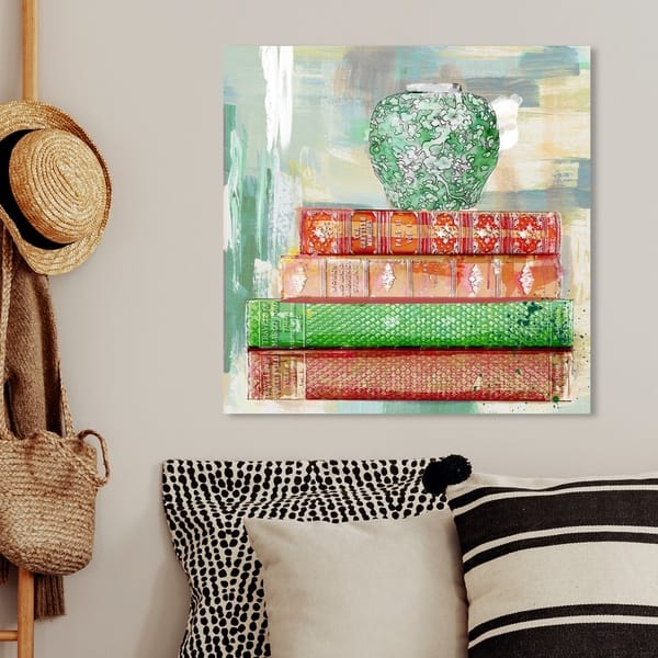 Oliver Gal 'Ginger and Marco Polo Library II by Julianne Taylor' World ...