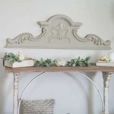 Wood scroll wall décor 47" - Overstock - 28663828