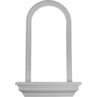 30 1/4"W x 50"H x 7"D Emeryville Wall Niche, Surface Mount - Bed Bath ...