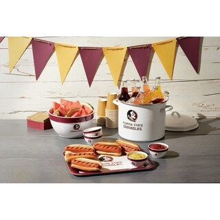 Florida State University Party Bowls, 4-Piece Set, White - Bed Bath ...