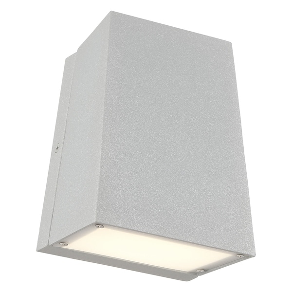 Edge 1-light Satin Marine Grade LED Outdoor Wall Sconce - Bed Bath ...