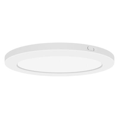 ModPLUS 12-inch White LED Round Flush Mount - Bed Bath & Beyond - 28669433