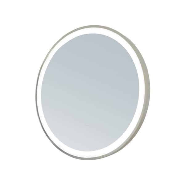 Innoci-USA Apollo Round LED Lighted Vanity Mirror Warm & Cool Color ...