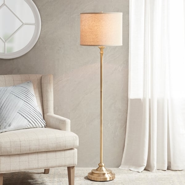 Martha Stewart Rosen Gold Floor Lamp - Bed Bath & Beyond - 28675880