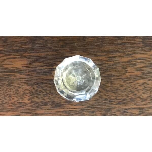 Silver Mercury Square Glass Crackle Knob Pulls for Dresser, Drawer ...