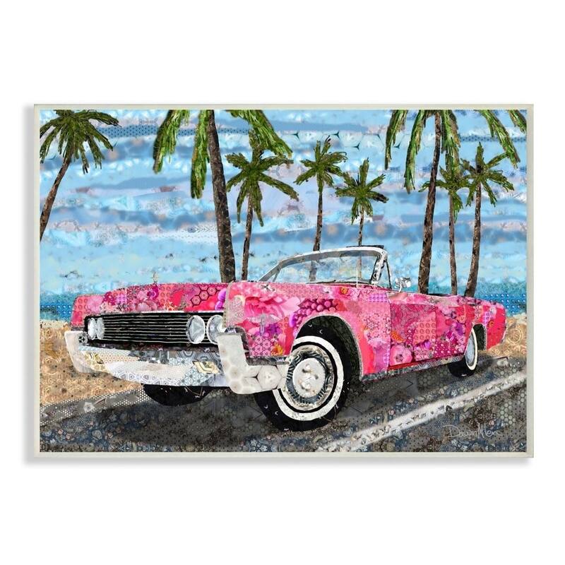 Stupell Abstract Car Collage Modern Design,10x15, Proudly Made in USA ...