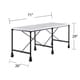 Elisgner Industrial Black Metal 29-inch Kitchen Island Table - Bed Bath ...